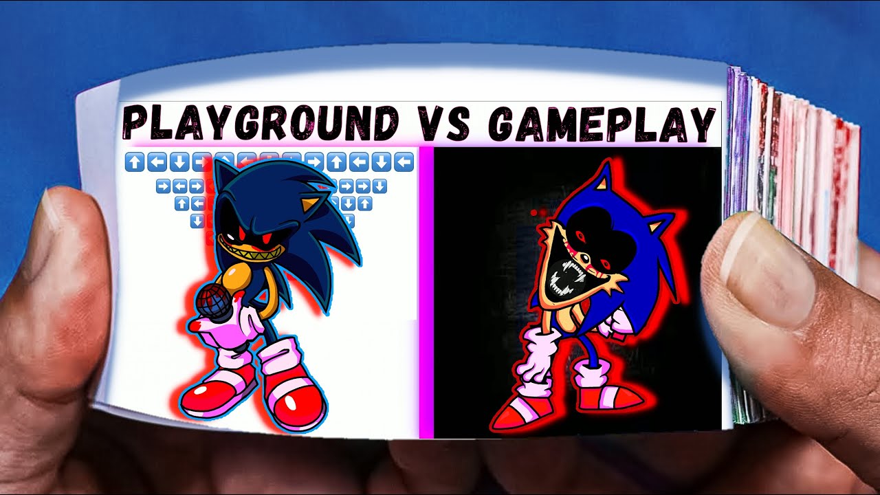 FNF Character Test | Gameplay VS Playground | Extra-Life Sonic - Eteled ...