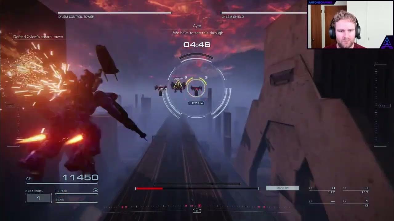 Mission 34 : Take the Uninhabited Floating City - Armored Core 6 NG - YouTube