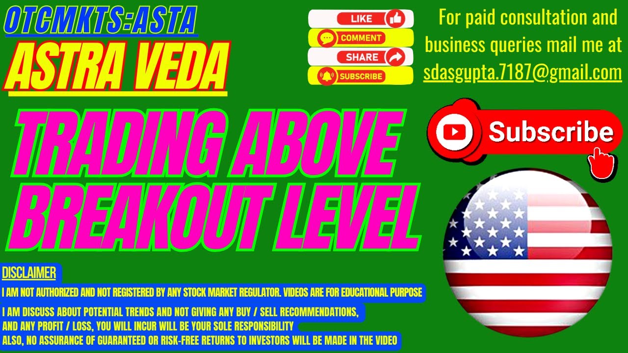ASTA STOCK ANALYSIS | ASTRA VEDA TRADING ABOVE BREAKOUT LEVEL - YouTube