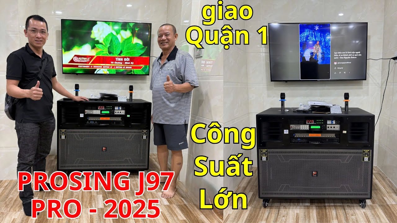Dàn Loa Tủ Điện Prosing J97 Pro Phiên Bản Full 4 Kênh 2025 Giao Về Quận ...
