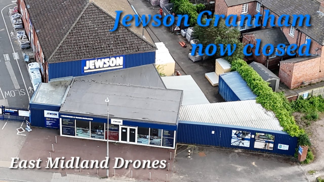 Jewson Builders Merchants Grantham now closed - YouTube