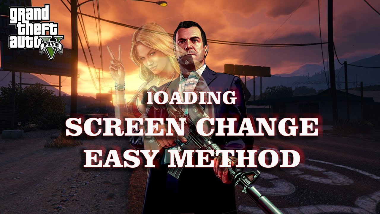 how to change gta5 loading screen (EASY METHOD) #gta5 #tutorials - YouTube