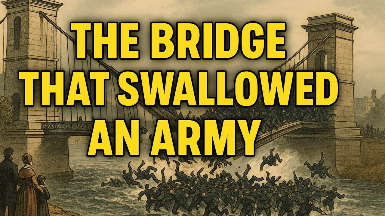 Angers Bridge Disaster 1850 | The Bridge That Swallowed an Army - YouTube
