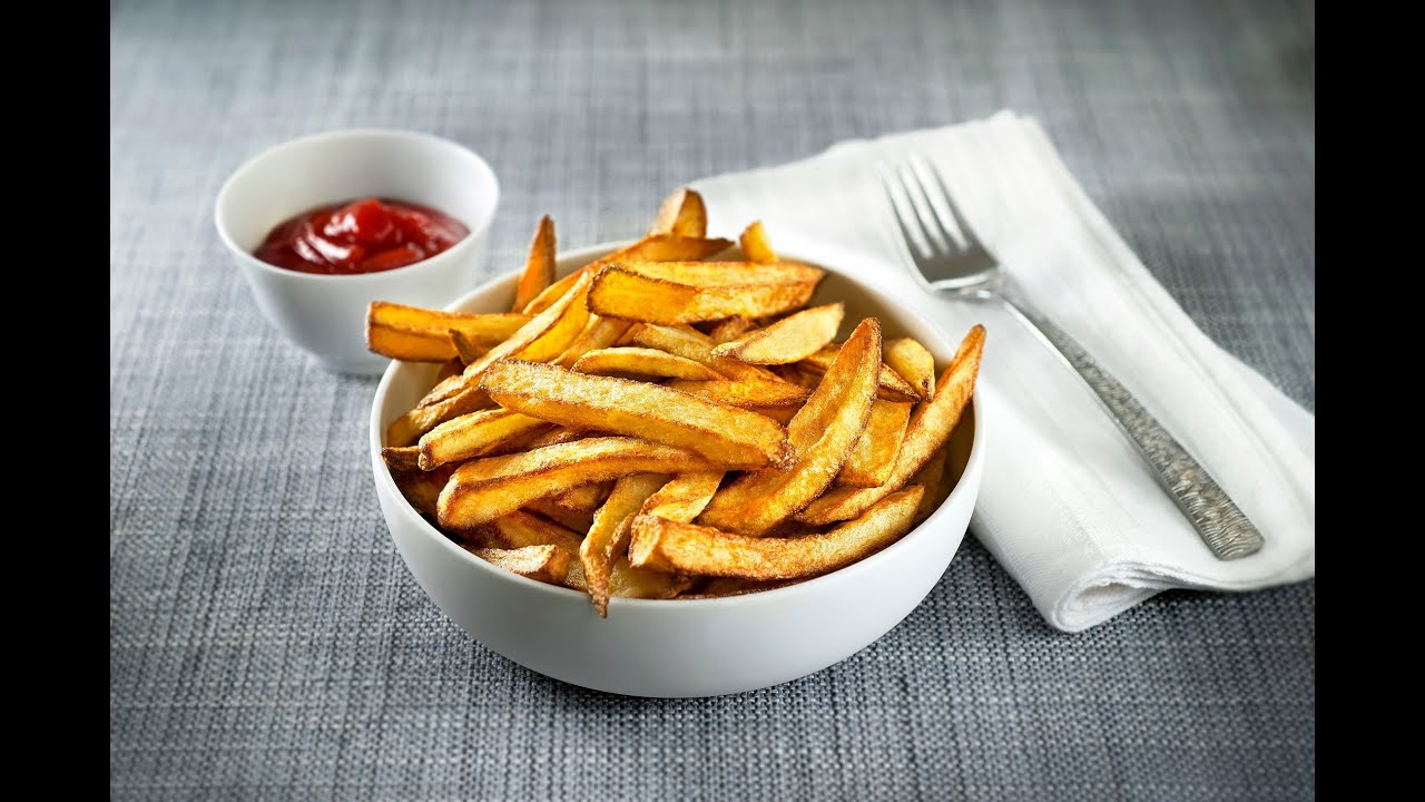Verse Steakhouse friet uit de Smart Sensing Airfryer (HD9867/90) - YouTube