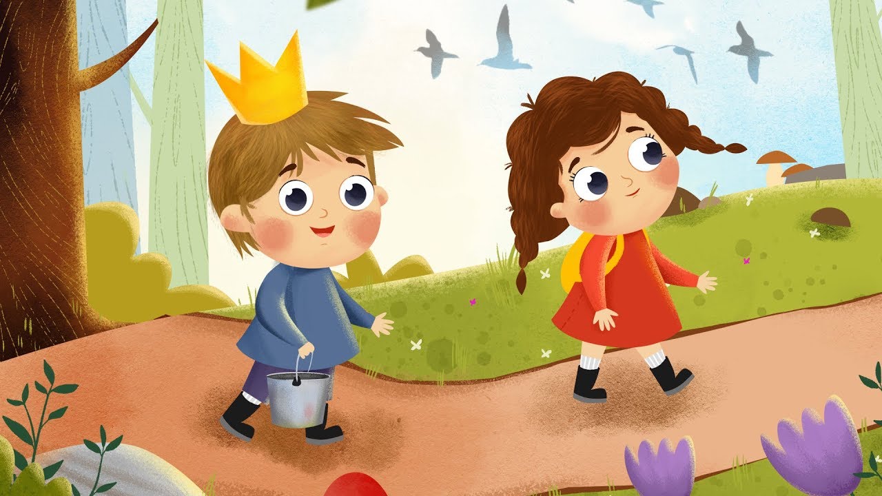 Jack and Jill | The Little Nursery Rhyme For Kids | The Little Engine ...
