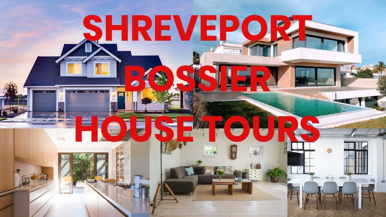 SHREVEPORT AND BOSSIER LOUISIANA HOUSE TOURS - YouTube