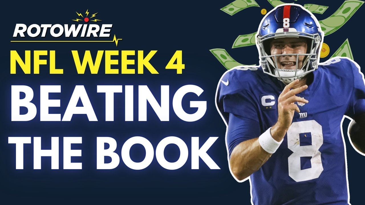 3 Best Bets (Against The Spread) NFL WEEK 4 - RotoWire - YouTube