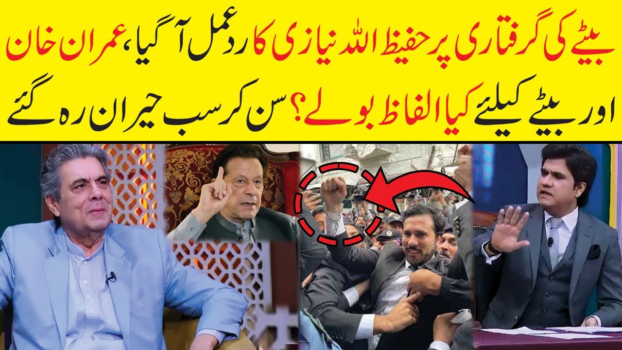 Hafeez Ullah Khan Niazi Reaction | Imran Khan & Hassan Niazi | Zabardast Wasi Shah | Neo News ...