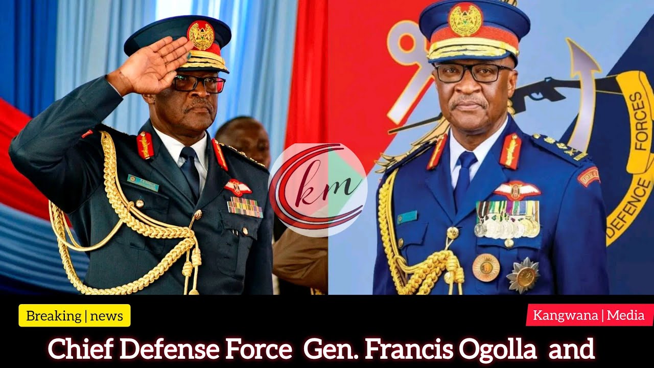 Gen .Francis Ogolla accident news || Chief Defence Force viral sad news ...