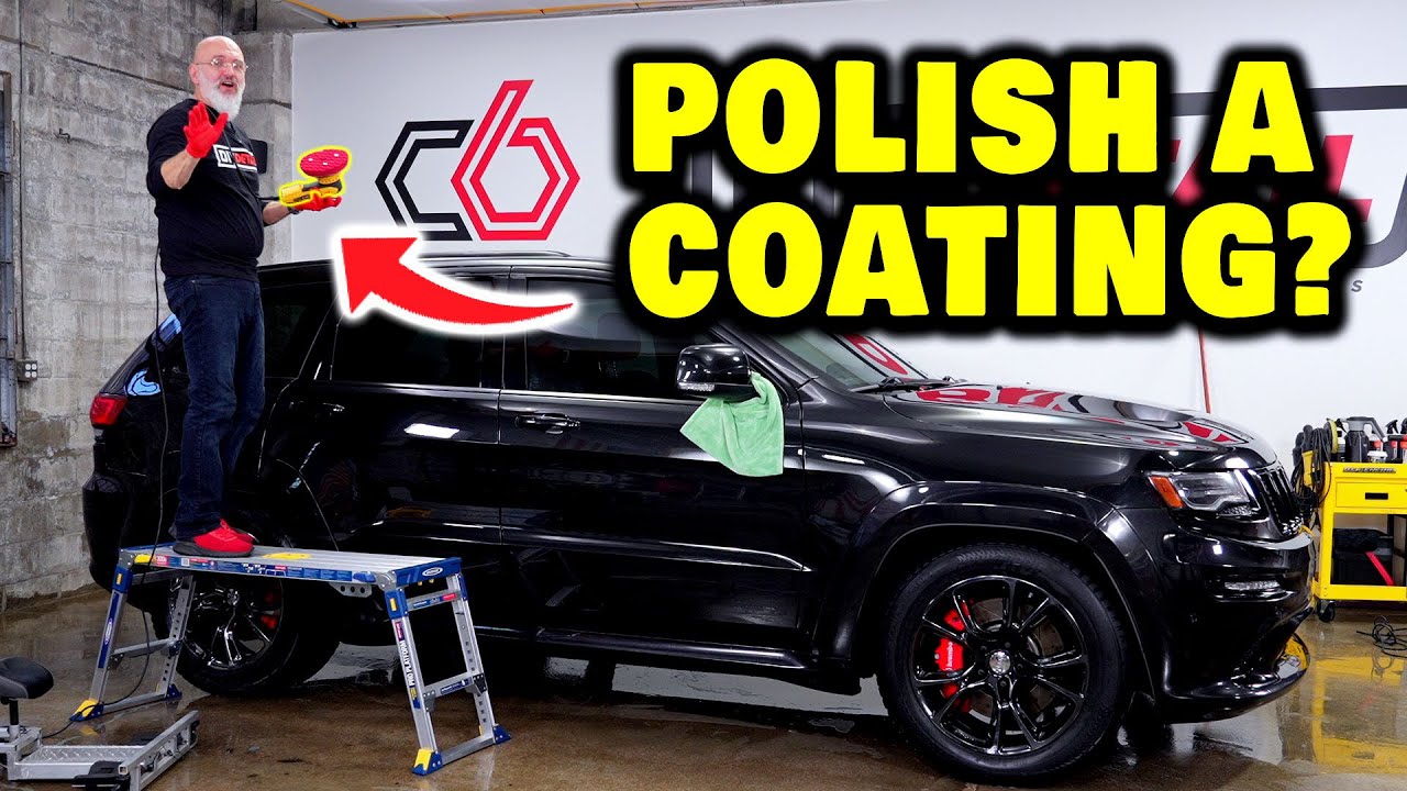 POLISHING a coated car?! How to rejuvenate your ceramic coating (step ...