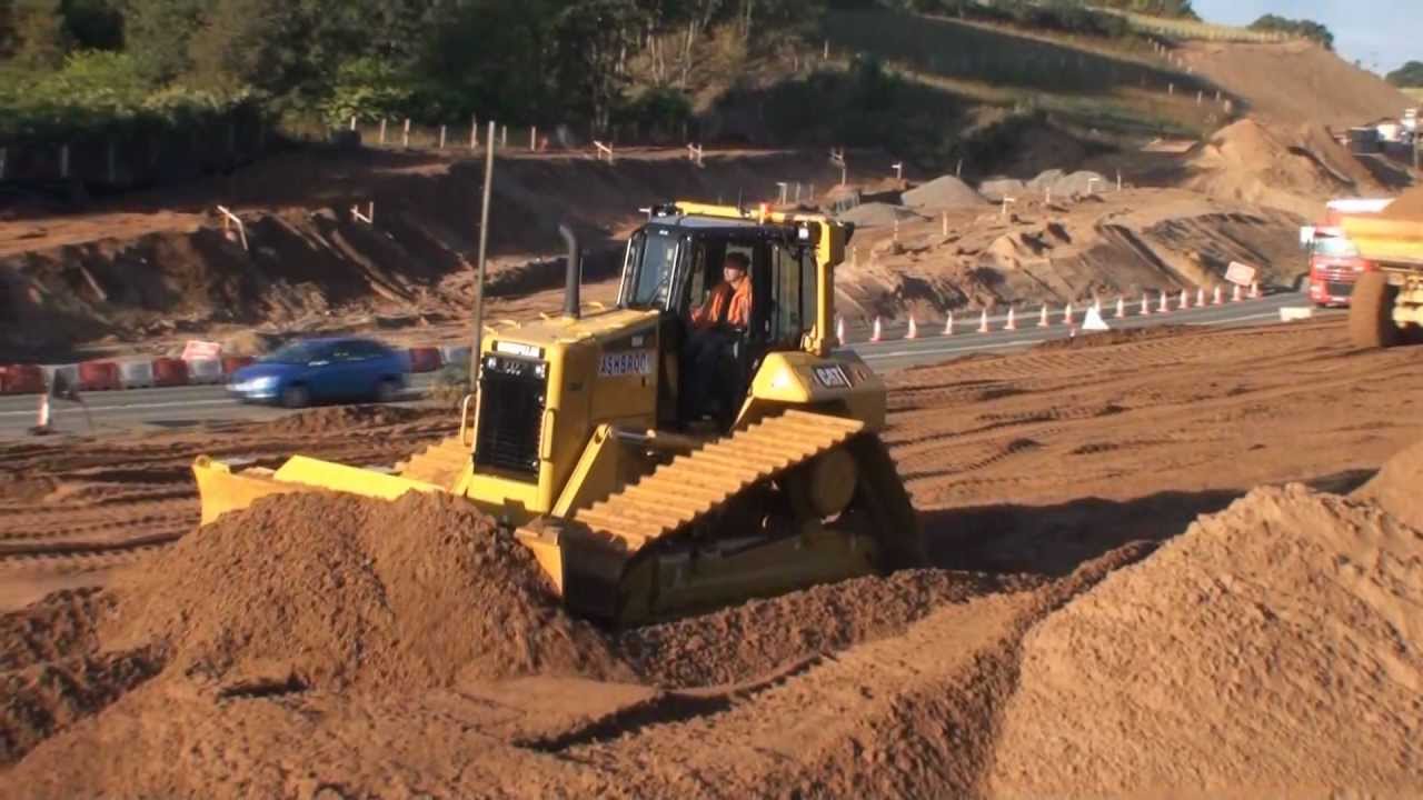 NEW Caterpillar D6NLGP dozer. - YouTube