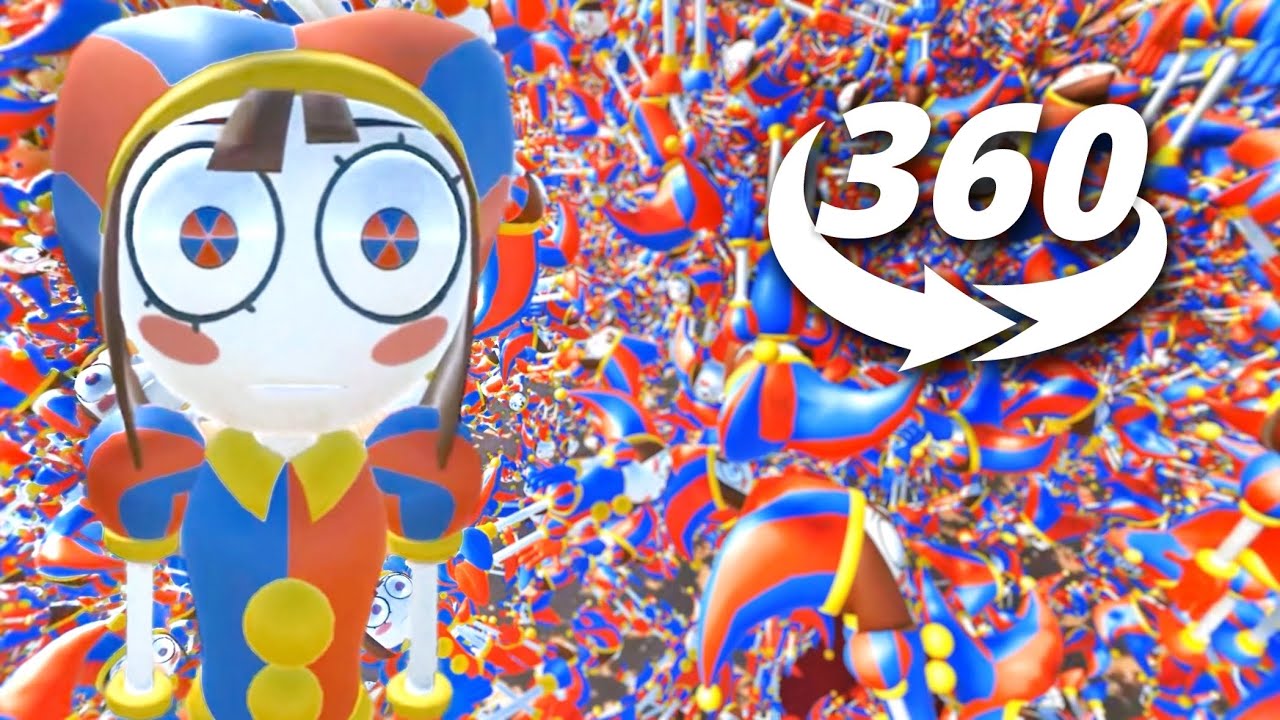 20,000 POMNI: Epic The Amazing Digital Circus 360 VR Experience - YouTube