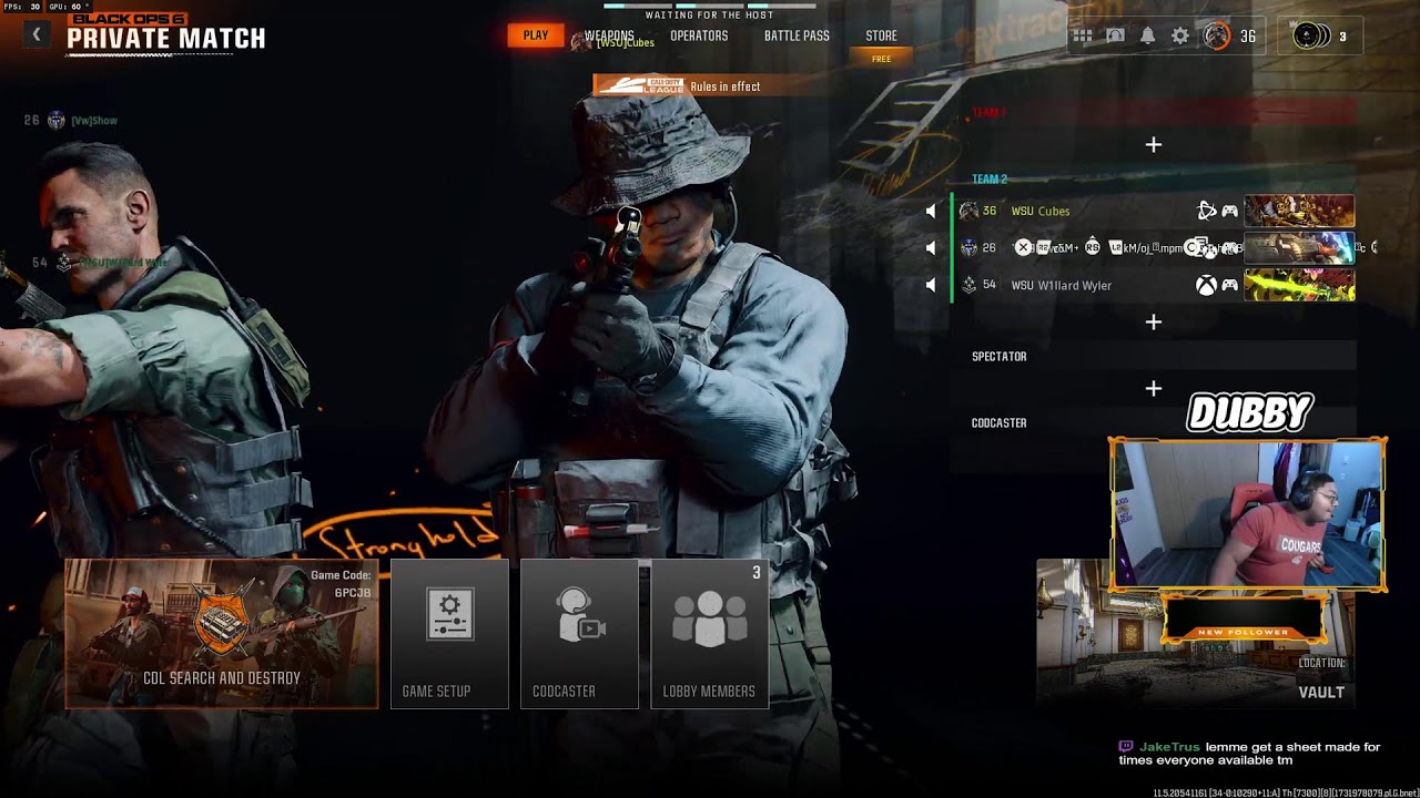 Black ops 6 | WSU COD TEAM PRACTICE | Ranked Play - YouTube