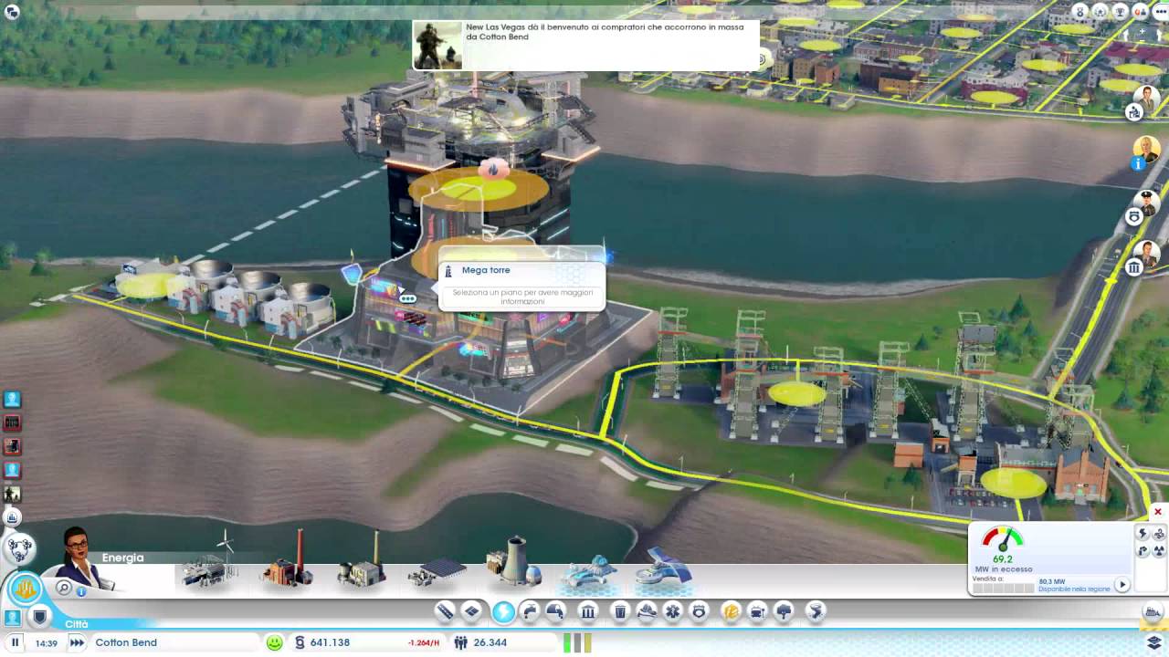 Simcity Gameplay Ita PC - Grande Opera - - YouTube