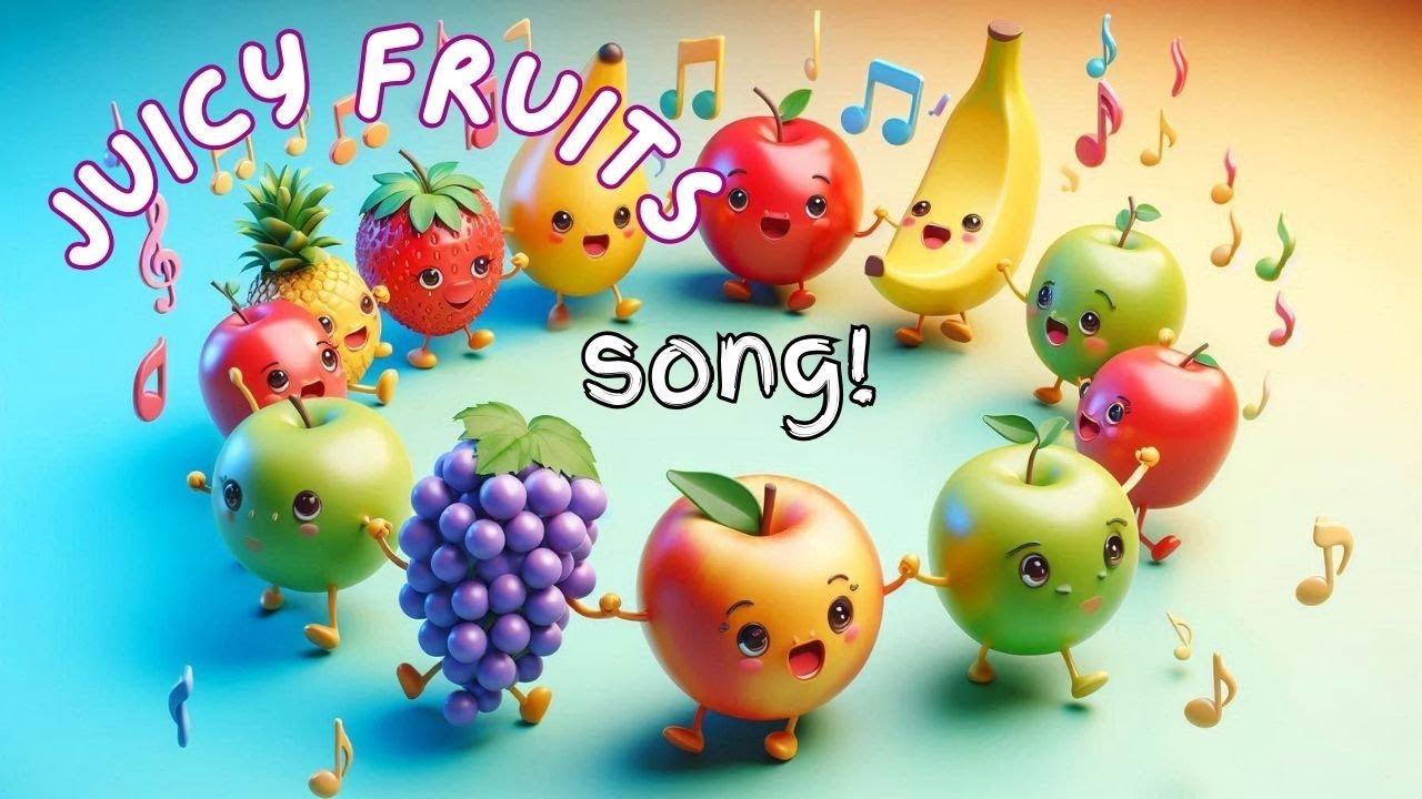"Yummy Fruit Song! 🎶 Sing, Dance & Learn 10 Fruits!" - YouTube
