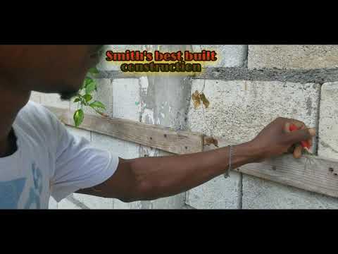 How to line out a house foundation - YouTube