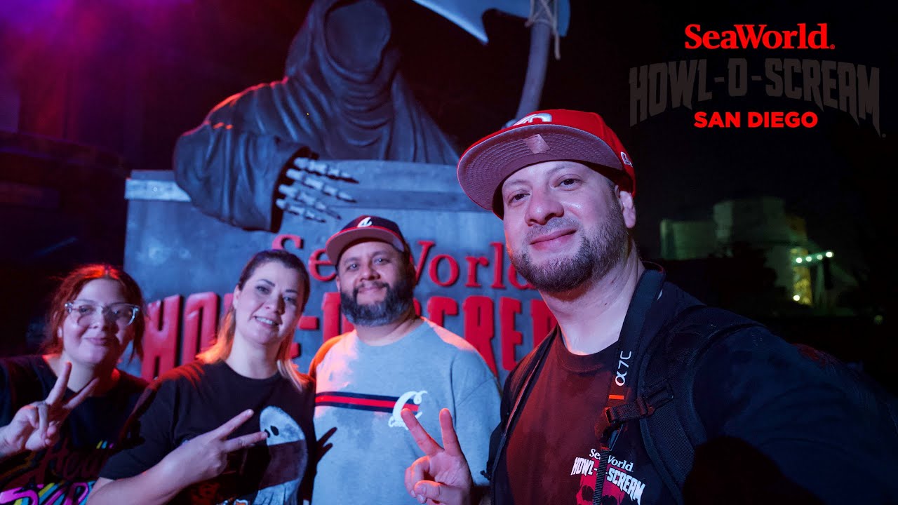 Seaworld San Diego brings back the Scares!! Walk Through All Mazes ...