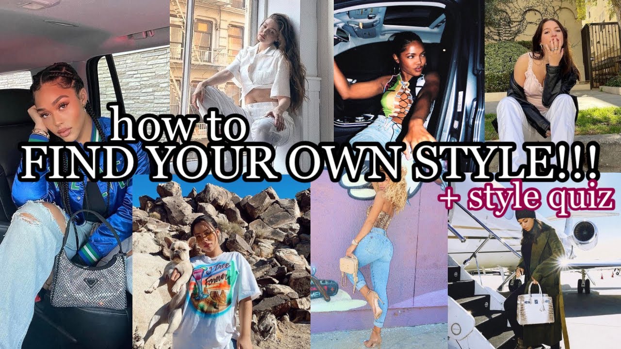 HOW TO FIND YOUR FASHION STYLE + FASHION STYLE QUIZ 2021 - YouTube