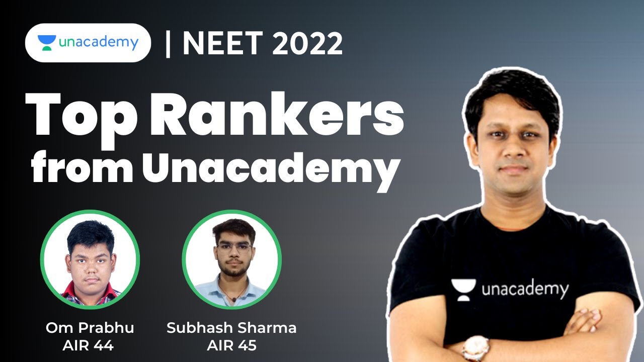 Top Rankers from Unacademy | Celebrate With Us - YouTube