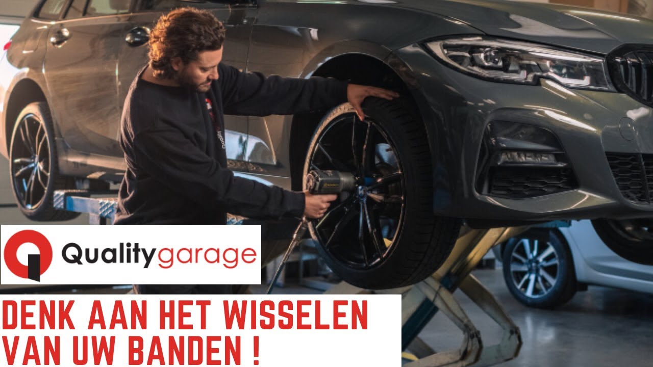 Bandenwissel doet u bij Qualitygarage ! - YouTube