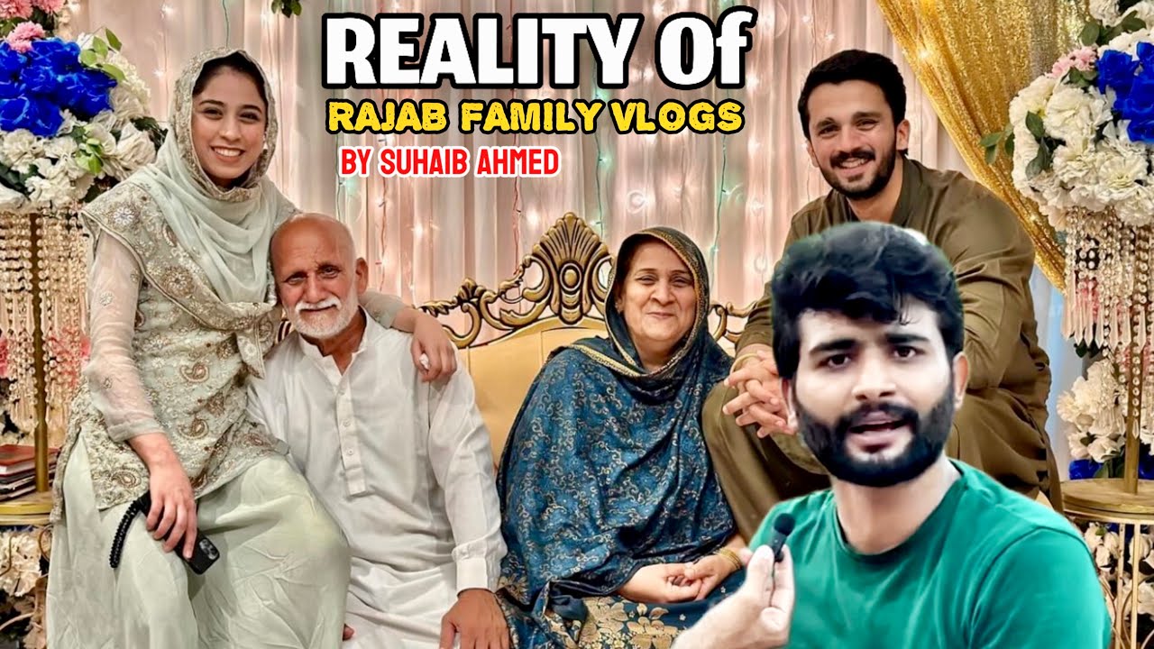 RAJAB FAMILY VLOGS KA HAMARI YOUTH PE ASAR @rajabbutt94 @ghazaljawad @i ...