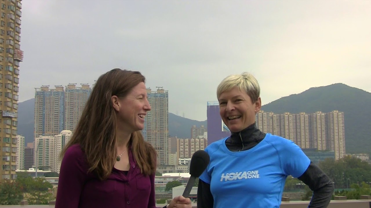 Andrea Huser Pre-2018 Vibram Hong Kong 100k Interview - YouTube