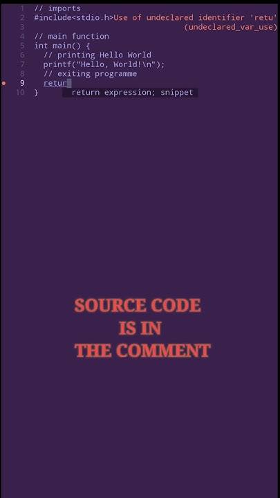 Discover the Magic of 'Hello, World!': The Ultimate Starter Program for Your Next Short Coding ...