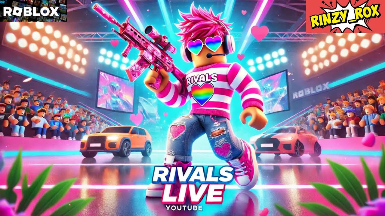 Roblox Rivals Live 1v1ing with Viewers Gameplay Live 🌟| Rinzy_Rox | # ...