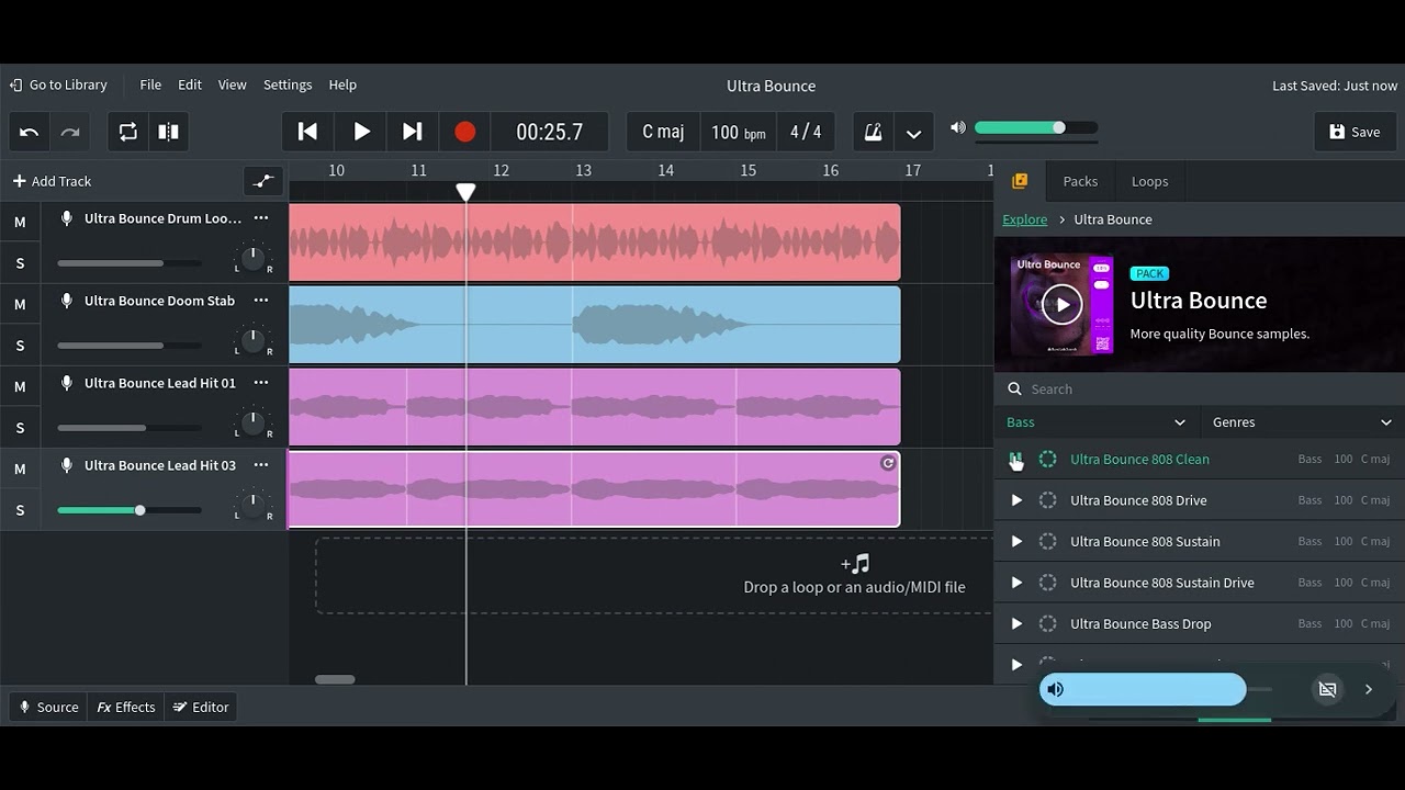 How to make a Bounce song on Bandlab.com - YouTube