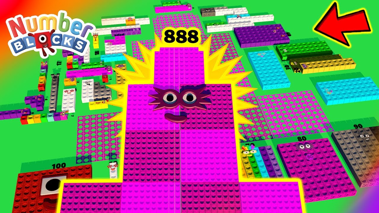 NUMBERBLOCKS PUZZLE Tetris Game 888 Mathlink ASMR RAIN Fanmade ...