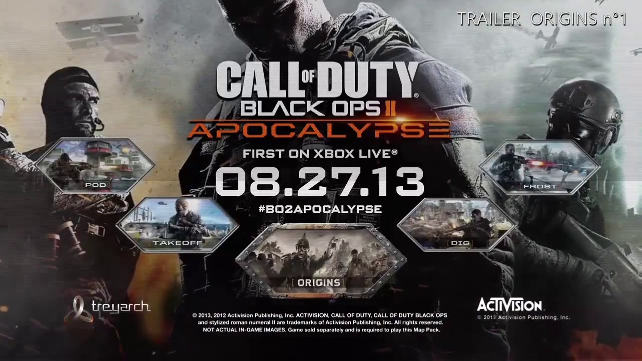BO2 ZOMBIE ORIGINS TRAILER N°1 , 720p Fr - YouTube