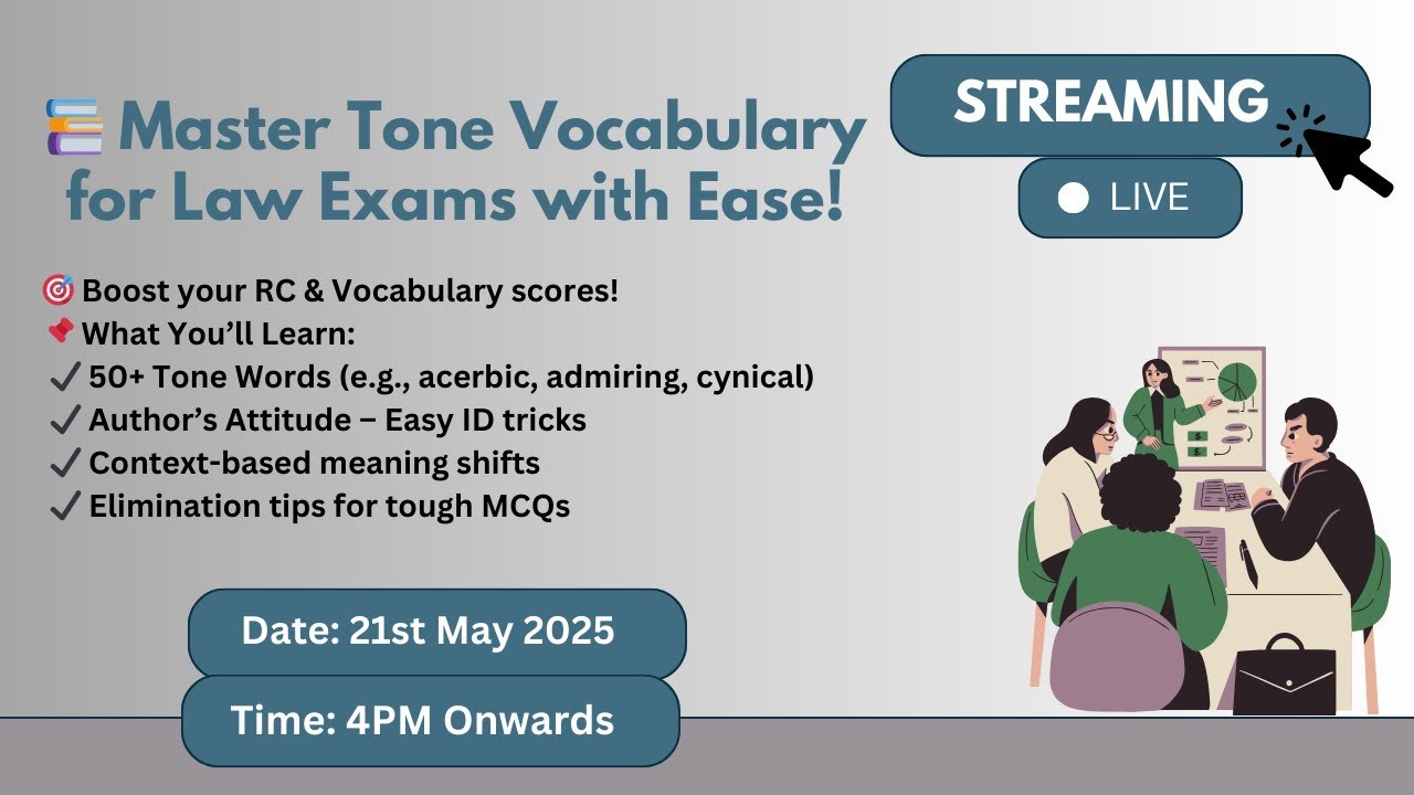 Master Tone Vocabulary for Law Exams with Ease! - YouTube