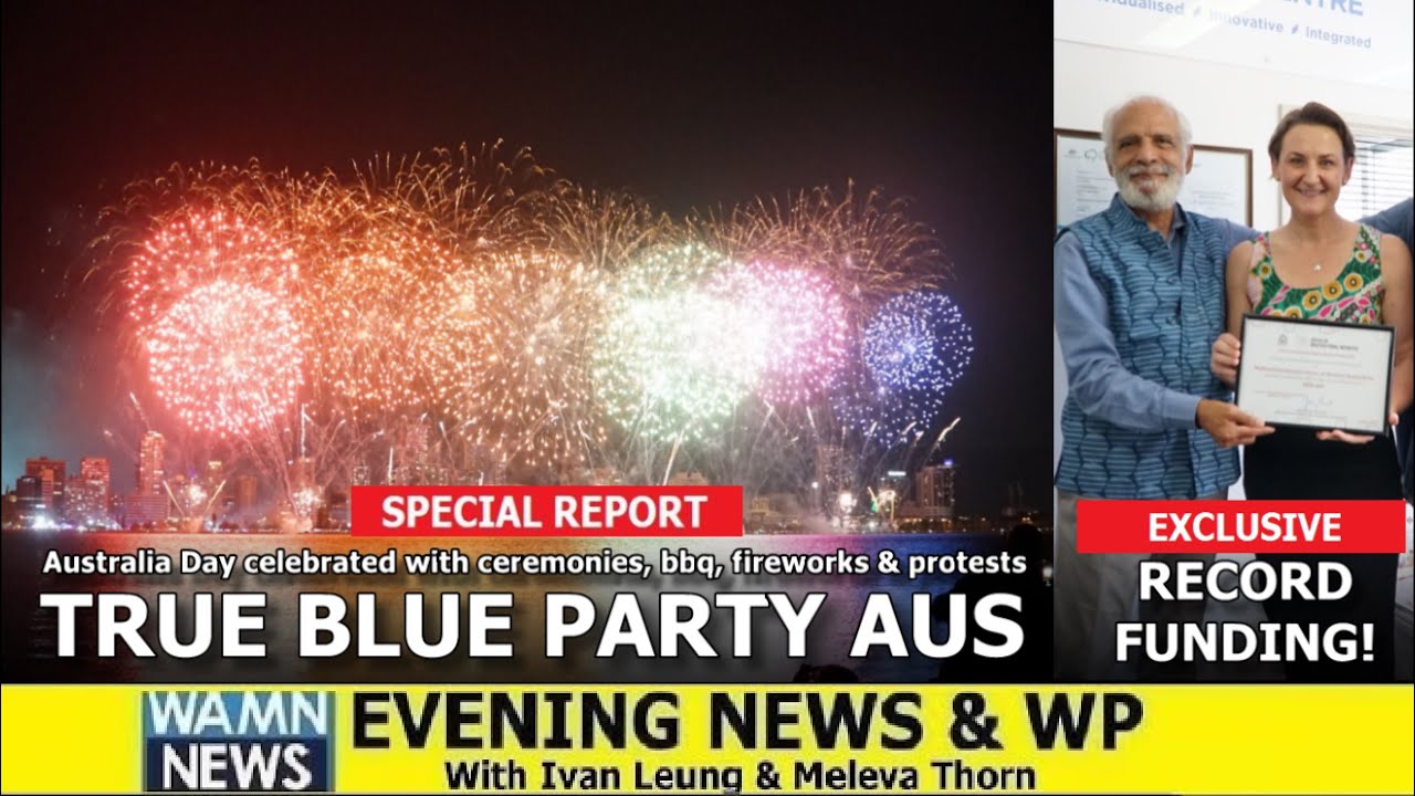 Evening News & WP - [Australia Day 2025 + Record Funding] - YouTube