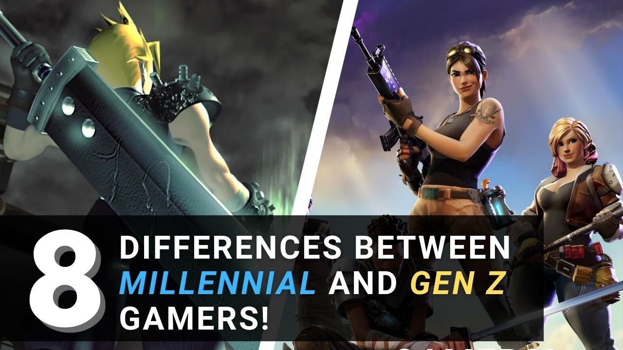 How Millennial and Gen Z Gamers Differ (8 Ways) - YouTube