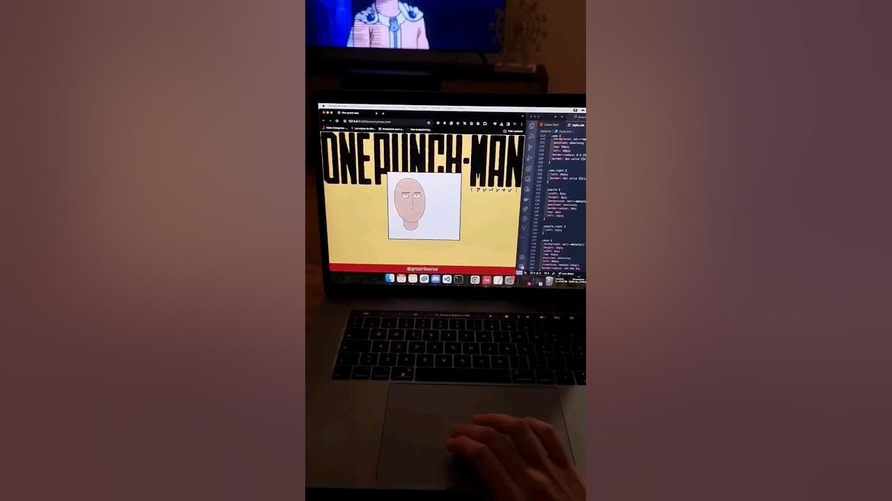 Desenhando Com Código Css Art Coding Html Css Js Challenge Onepunchman Youtube