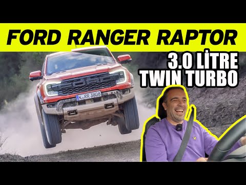 Ford Ranger Raptor Test Sürüşü 2023 | Artık 3 Litre Benzinli