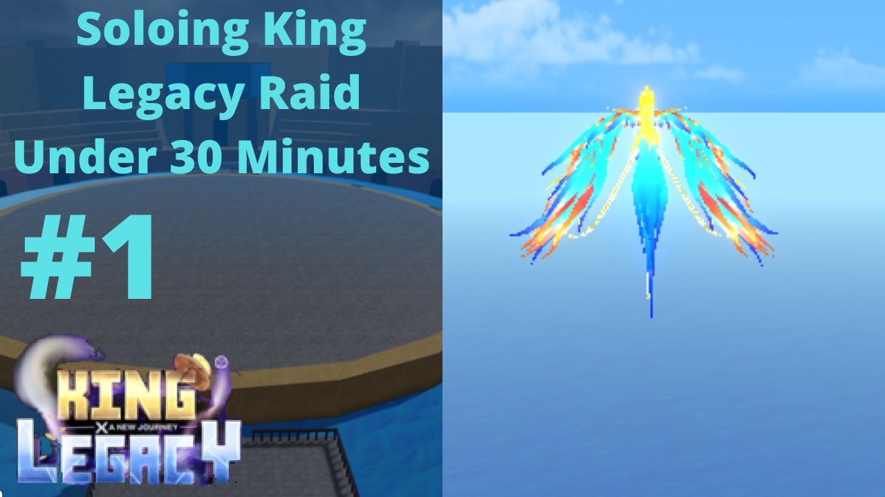 Soloing Golden Arena Raid in King Legacy under 30 minutes|King Legacy ...