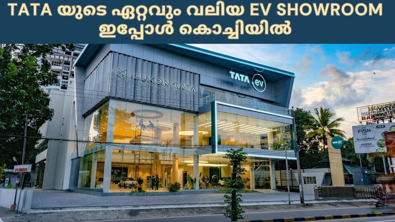 First EV Showroom in South India Tour | TATA.ev | India's biggest EV ...
