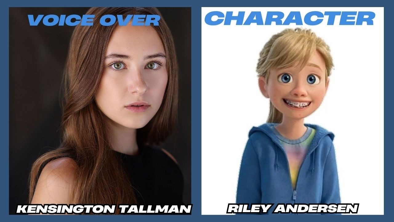 Comparison voice over and character inside out 2 - YouTube