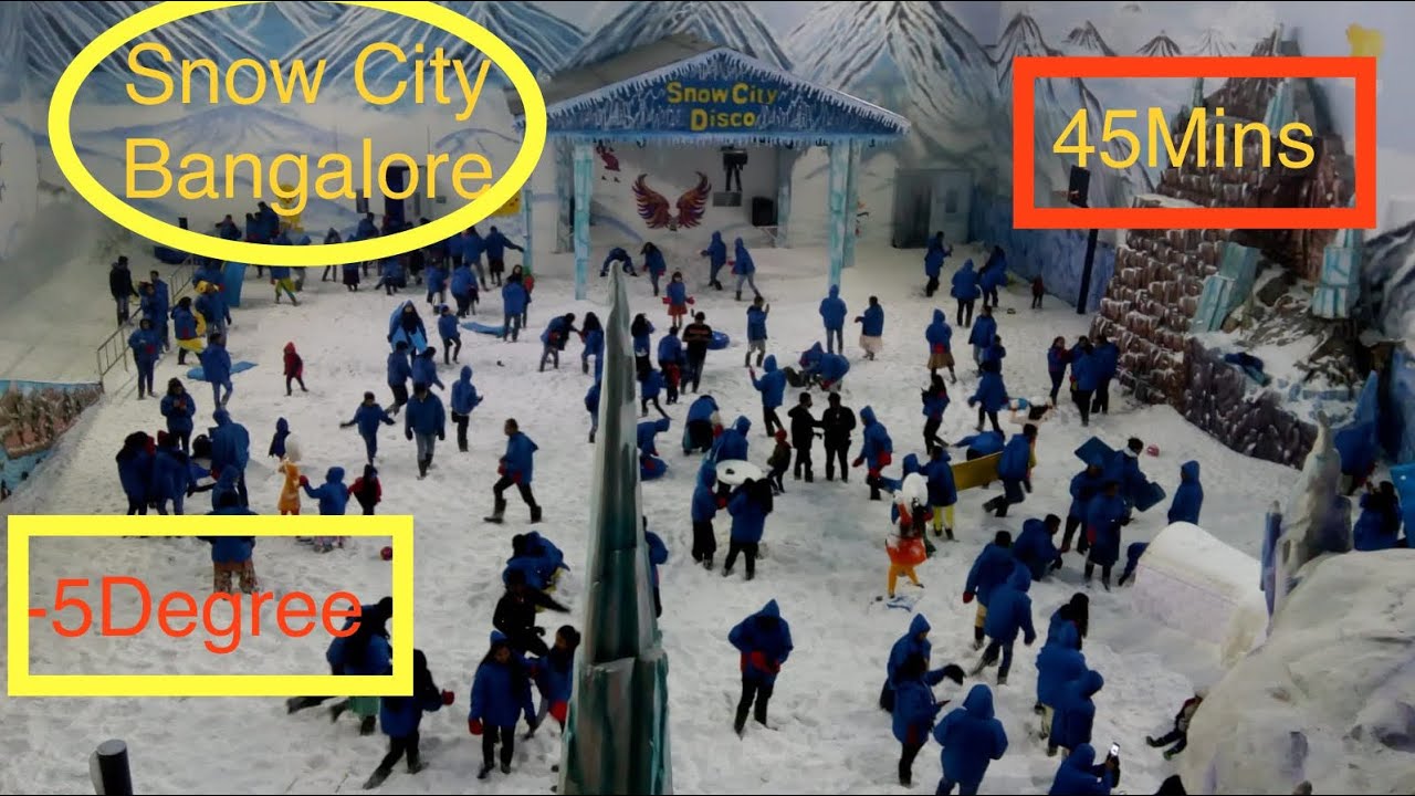 Snow City Bangalore || Best Places to visit in Bangalore || || Snow ...