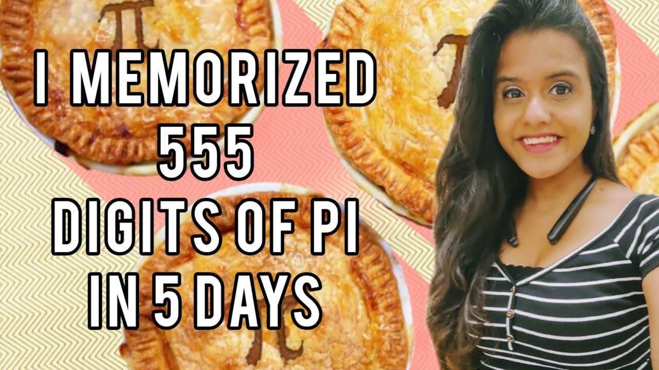 Pi Challenge 2022 - I Memorized 555 Digits of Pi in 5 Days - YouTube