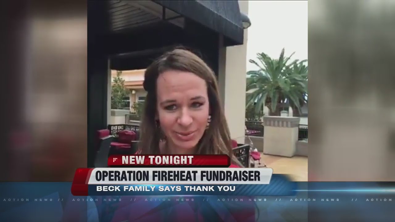 Alyn Beck's family thanks Operation Fireheat - YouTube