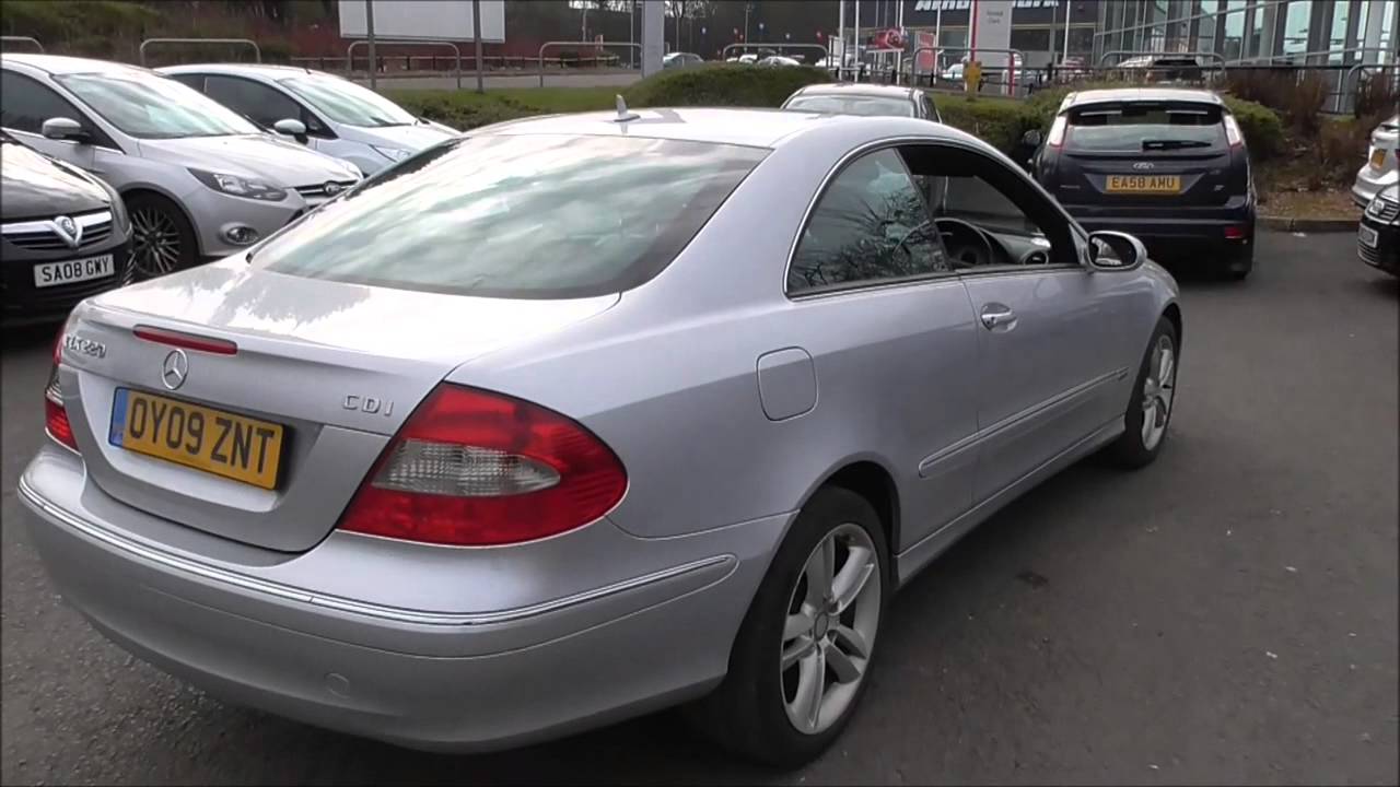 Mercedes-Benz CLK 220 CDi Avantgarde 2dr Tip Auto U21163 - YouTube