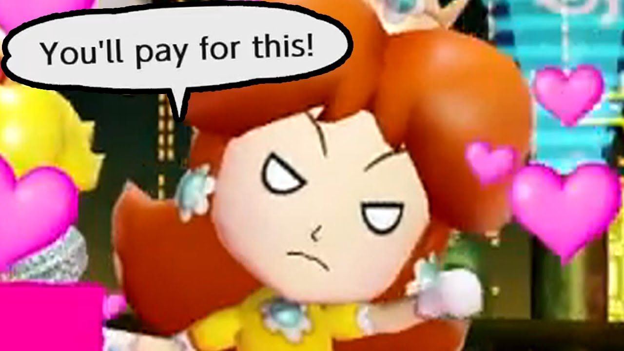 Super Mario Miitopia - Daisy's ANGRIEST Moments (Switch) - YouTube