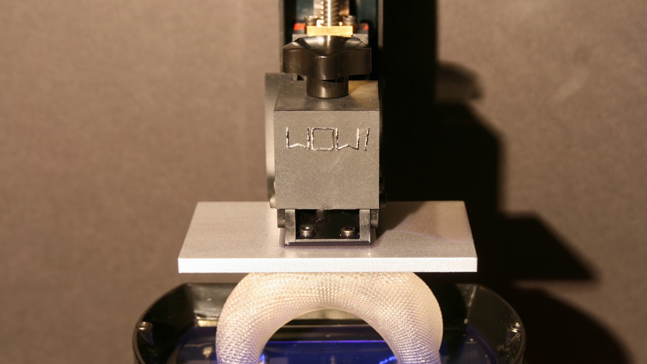 SparkMaker SLA 3D printer - Print example - YouTube