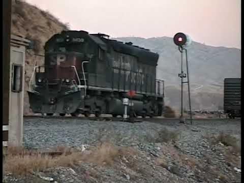Tehachapi Railfanning - December 1997 - YouTube