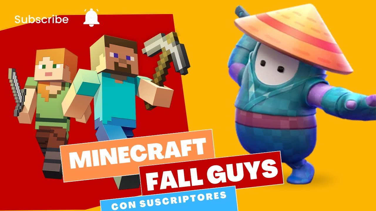 [🔴] COMO HACEMOS MINIATURA PARA EL FALL GUYS Y DESPUES JUGAMOS - YouTube