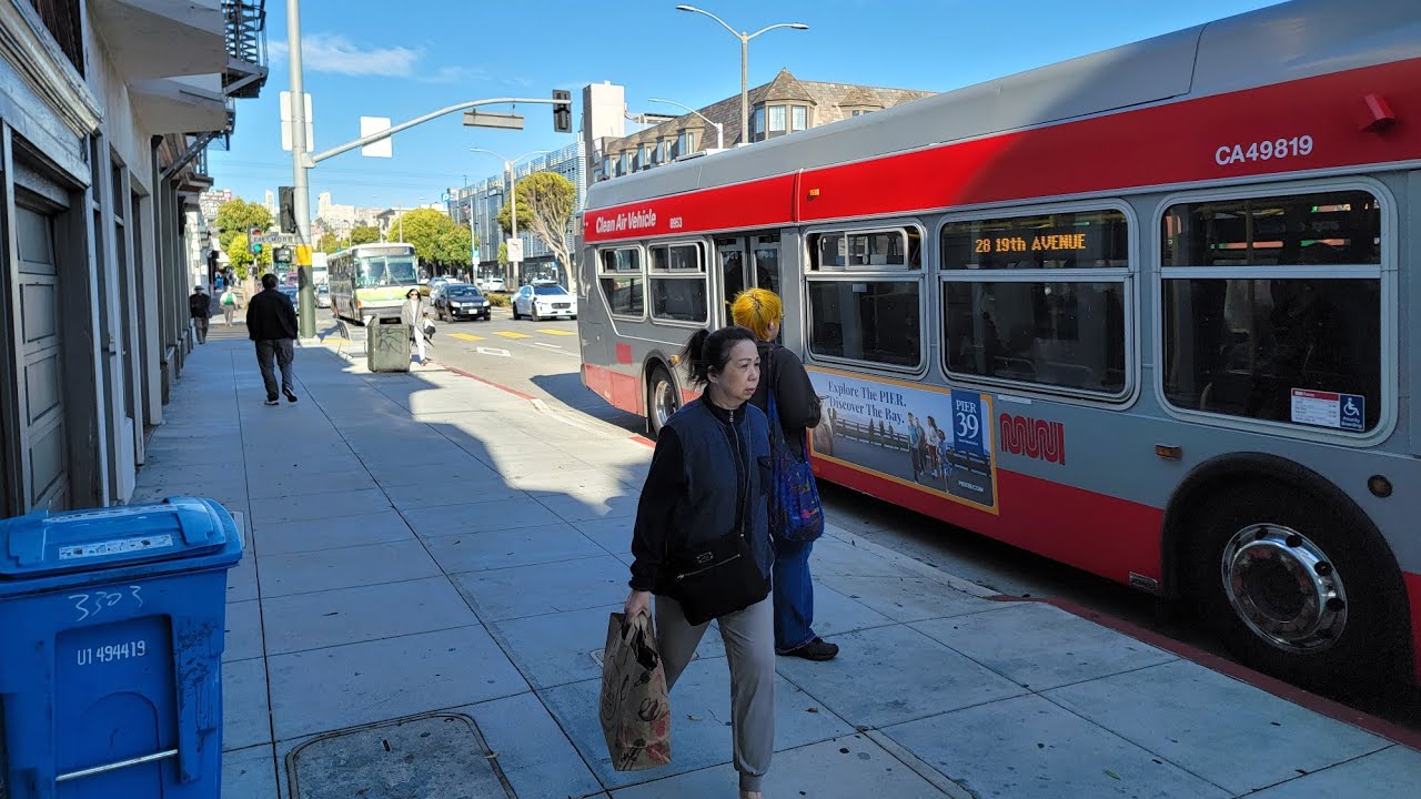 How to take the Golden Gate Transit from Downtown San Francisco to the ...