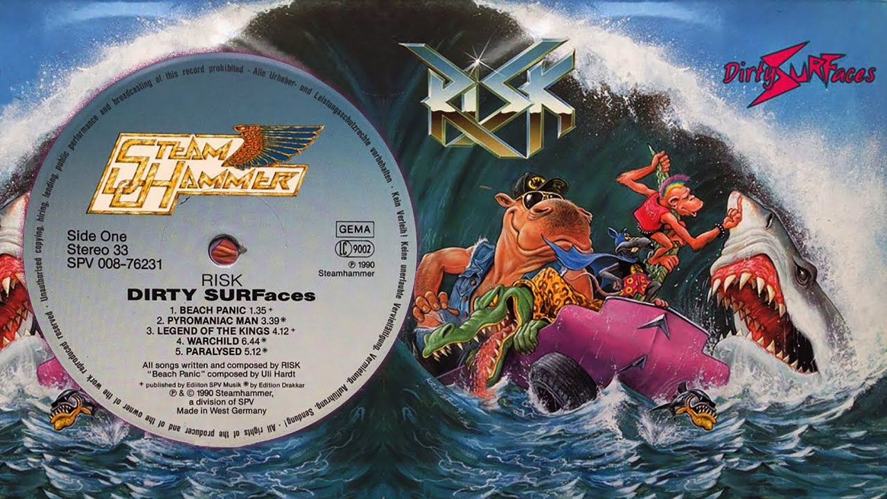 RISK - Beach Panic / Pyromaniac Man - YouTube