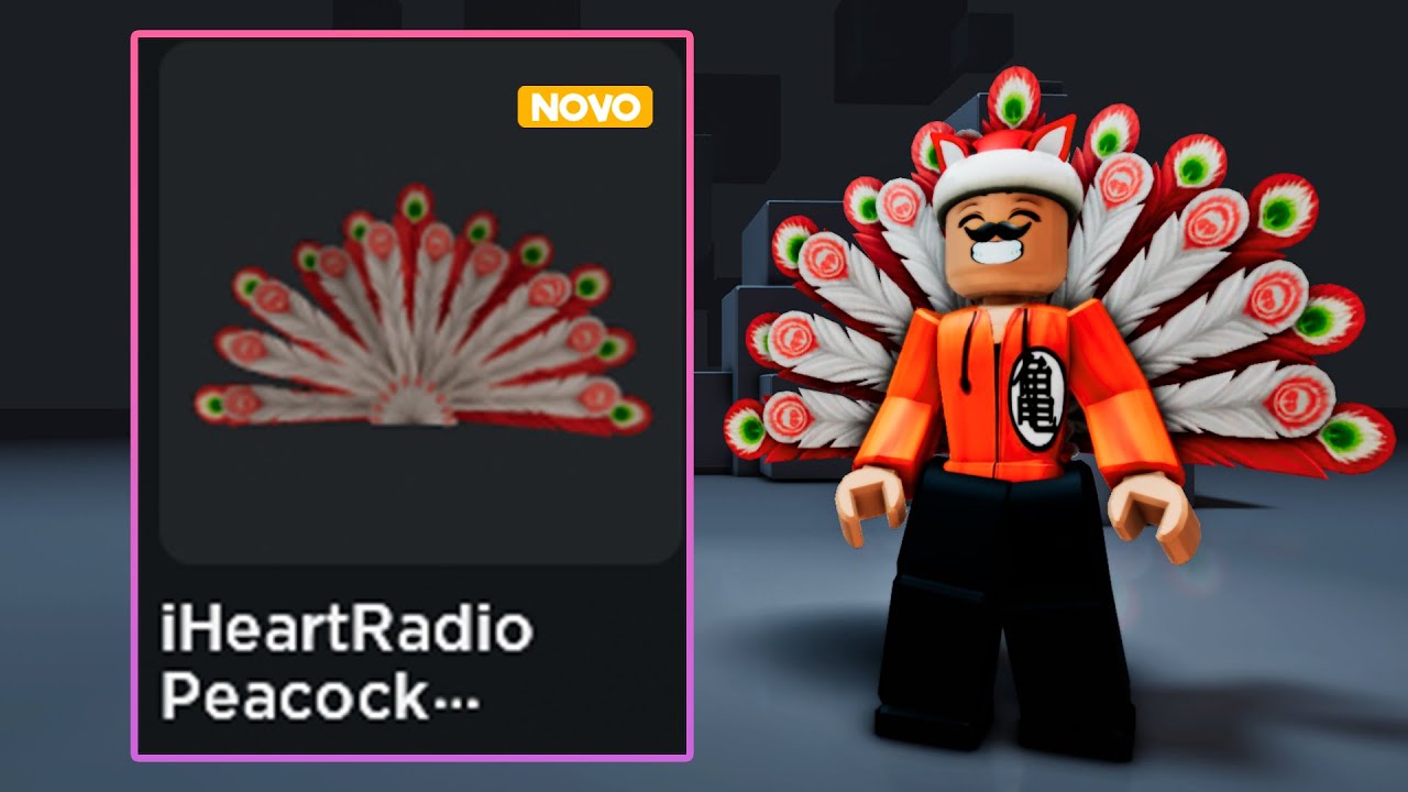COMO PEGAR ITEM RABO DE PAVÃO GRÁTIS ROBLOX - (ROBLOX) roblox itens ...